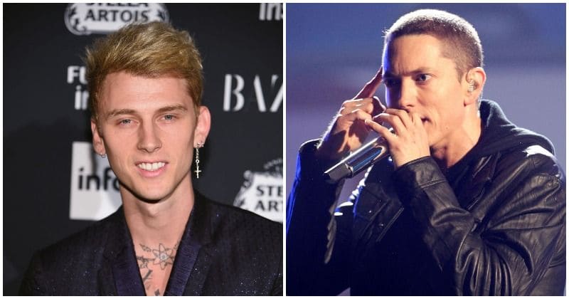 Eminem's reason for dissing Machine Gun Kelly on ‘Kamikaze’is a lot ...