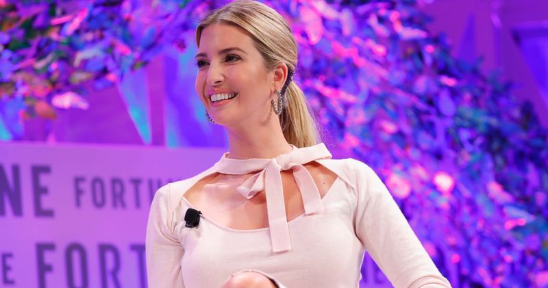 Ivanka Trump risked wardrobe malfunction with her daring, sexy soft ...