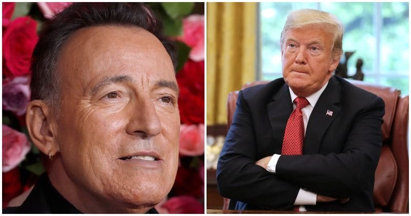 Bruce Springsteen slams Donald Trump for "dividing the country," says ...