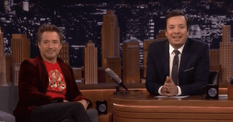 Jimmy Fallon Live: Robert Downey Jr claims he fired himself from Iron ...
