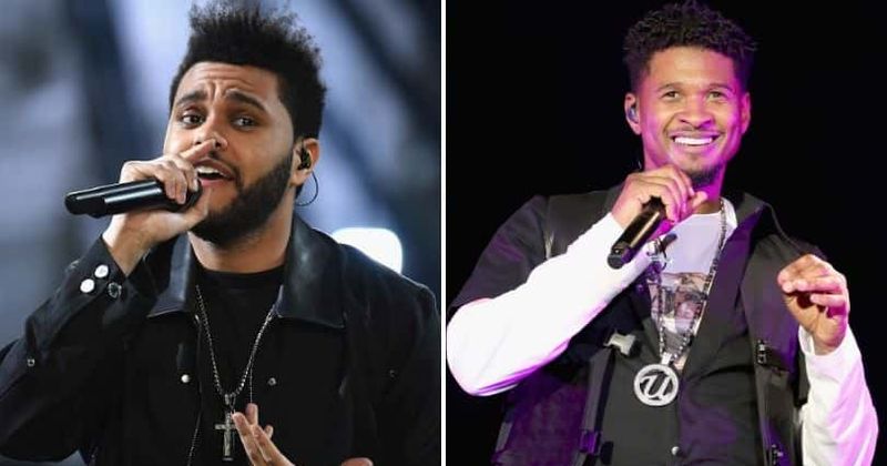 The Weeknd says 'it was very flattering' when Usher allegedly ripped ...
