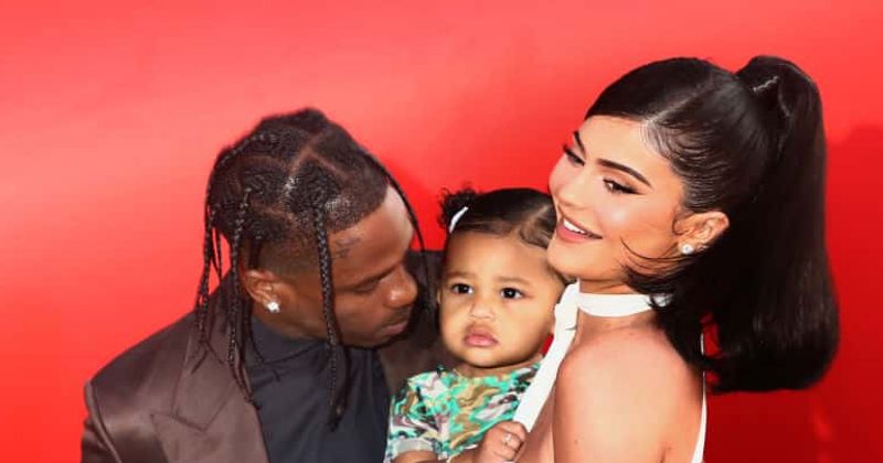 Travis Scott shares video of Stormi by poolside dancing to Daft Punk ...