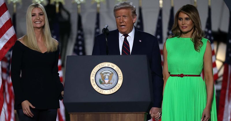 Was Trump's 'cold and awkward' hug with Ivanka at RNC 2020 an attempt ...