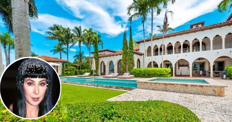 Cher’s former Mediterranean-style Miami mansion is up for grabs at $22M ...
