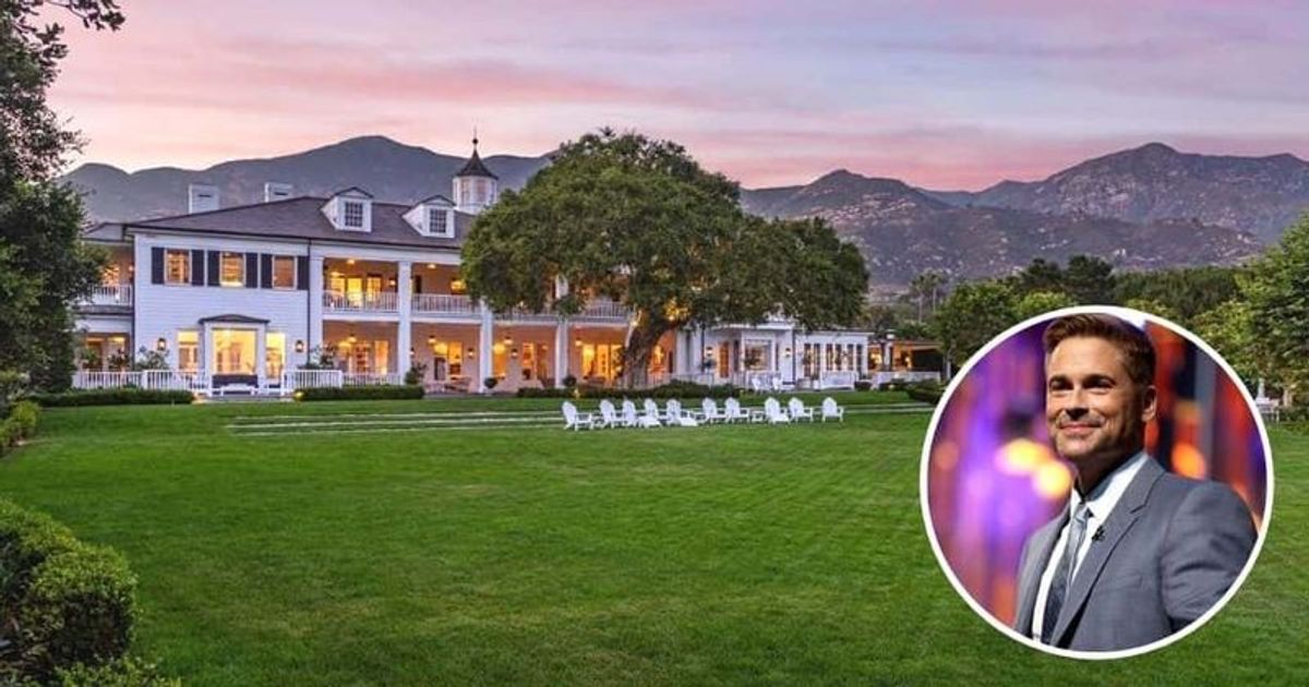 Rob Lowe sells sprawling 20-room Montecito mansion for $45.5M, here's a ...