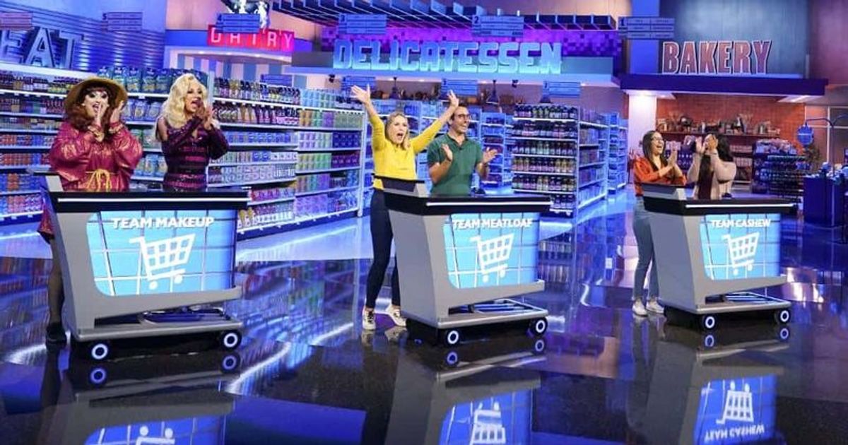'Supermarket Sweep': Fun riddles, nail-biting tie-breaker mark episode ...