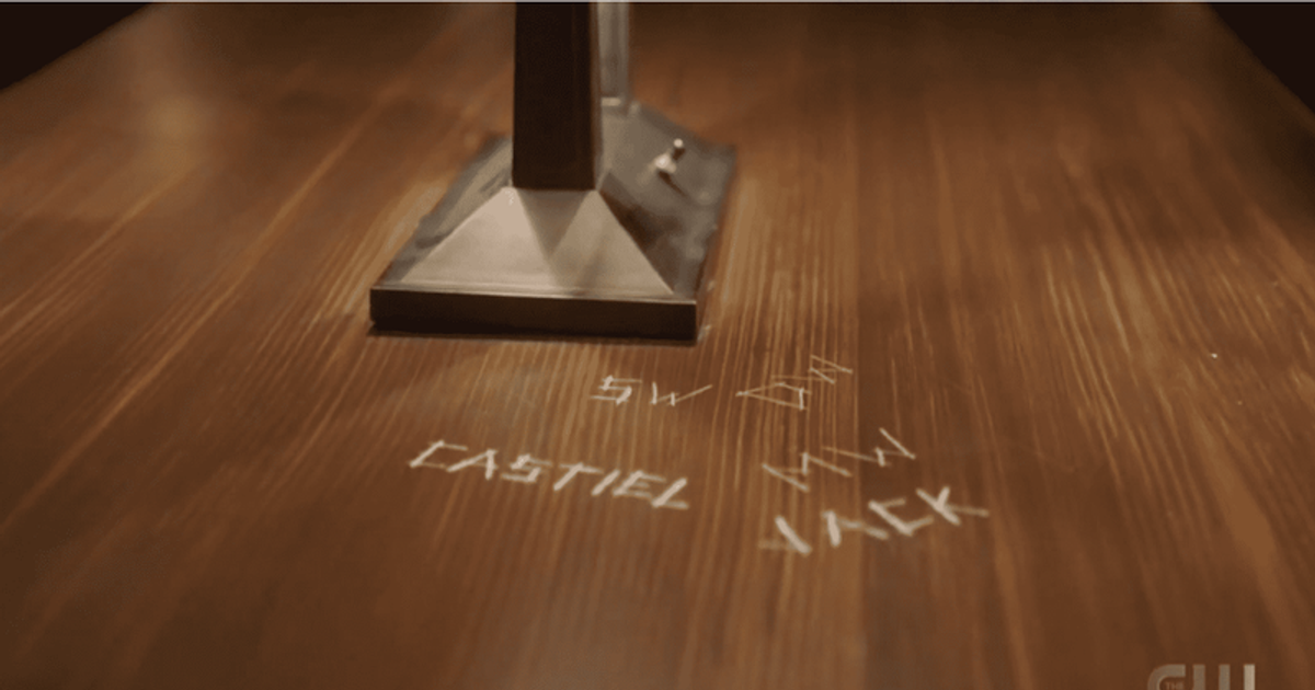 'Supernatural' Season 15 Episode 19: Cas finally gets his name on table ...
