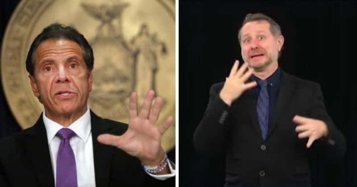 Who is Arkady Belozovsky? Andrew Cuomo's ASL interpreter hailed ‘star ...