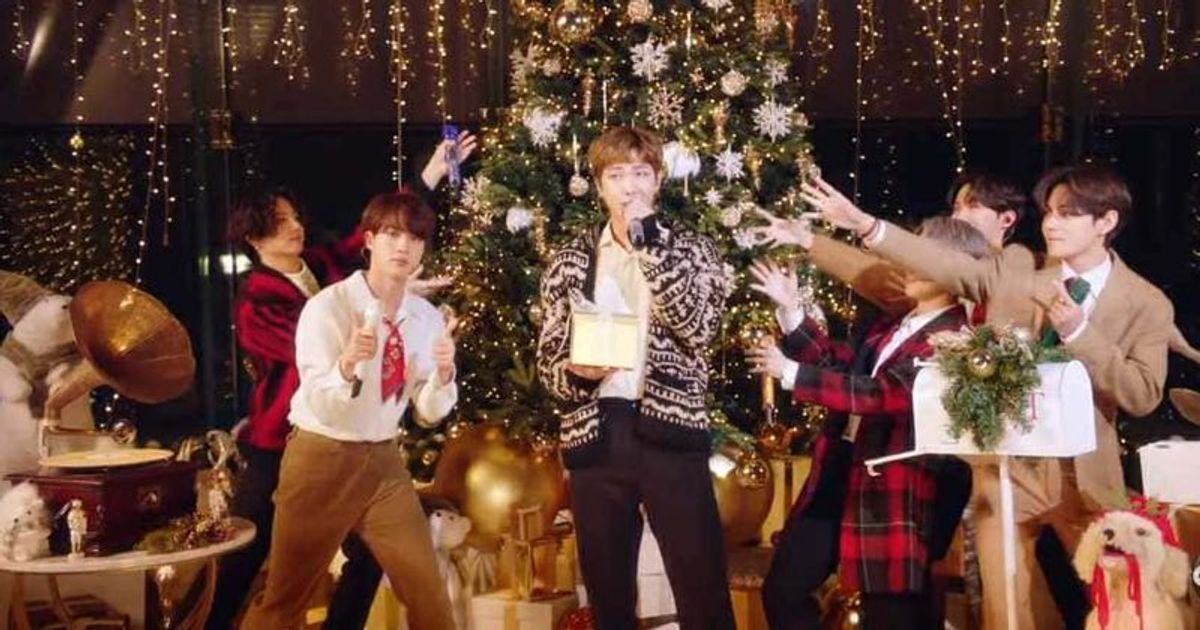 'Disney Holiday Singalong': Is Namjoon Santa Claus this year? BTS ...