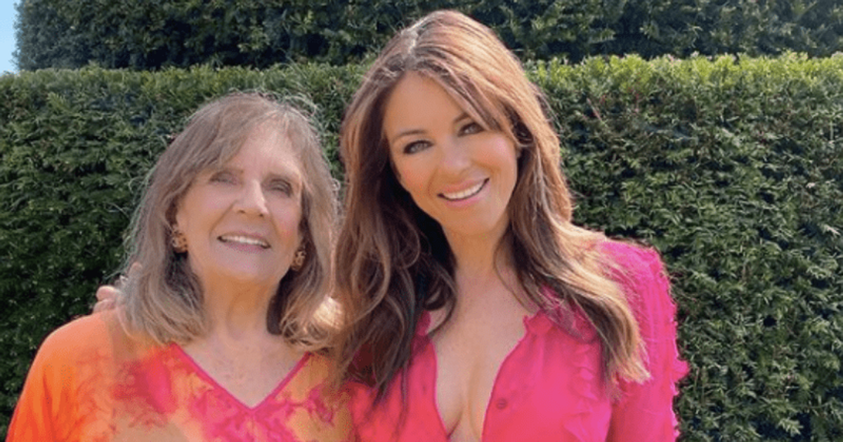 Who is Elizabeth Hurley’s mother Angela Mary? Actress clarifies 80-year ...