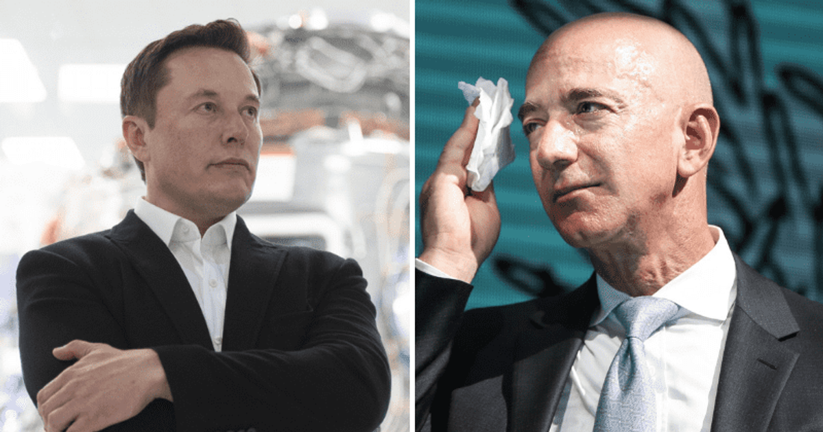 Why did Elon Musk call Jeff Bezos a 'puppet master'? Internet calls him ...