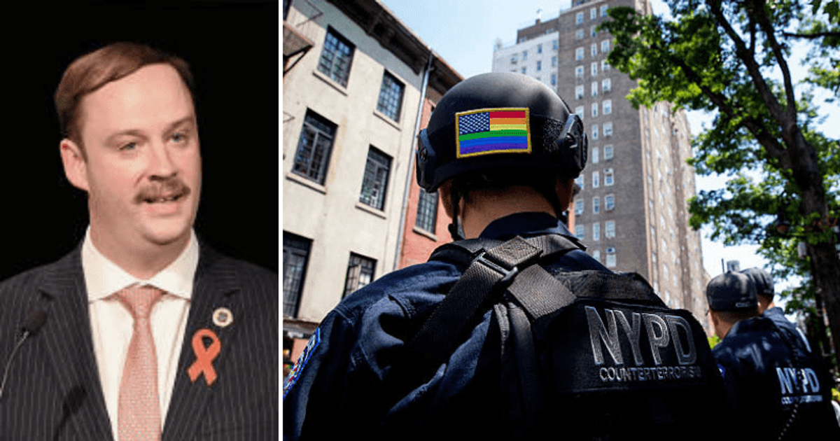 Who is Brian Downey? Gay NYPD officer says banning cops from city's ...