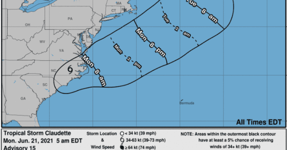 Tropical Storm Claudette update: Tornadoes, heavy rain expected as ...