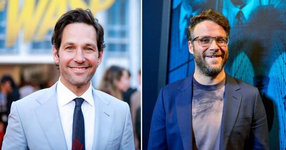 Did Paul Rudd give Seth Rogen a massage? Internet calls it 'weird ...