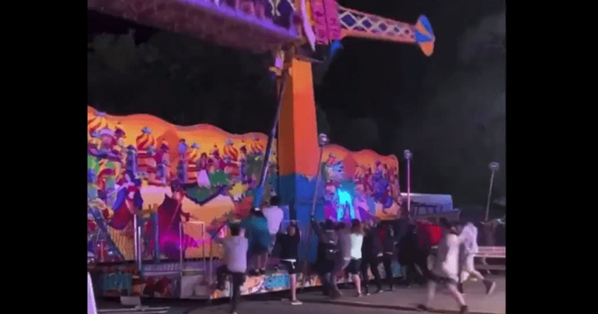 Carnival-goers save lives after Magic Carpet ride spins out of control ...