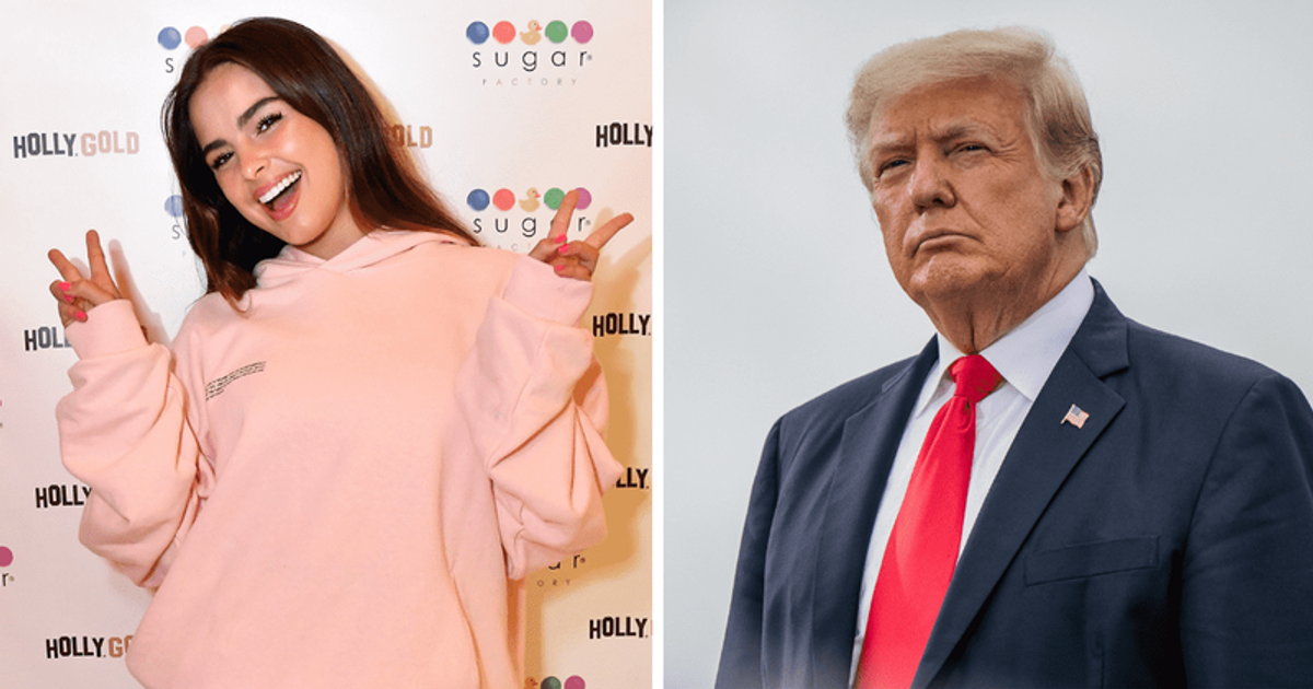 Is Addison Rae canceled? TikTok star slammed for greeting Trump at UFC ...