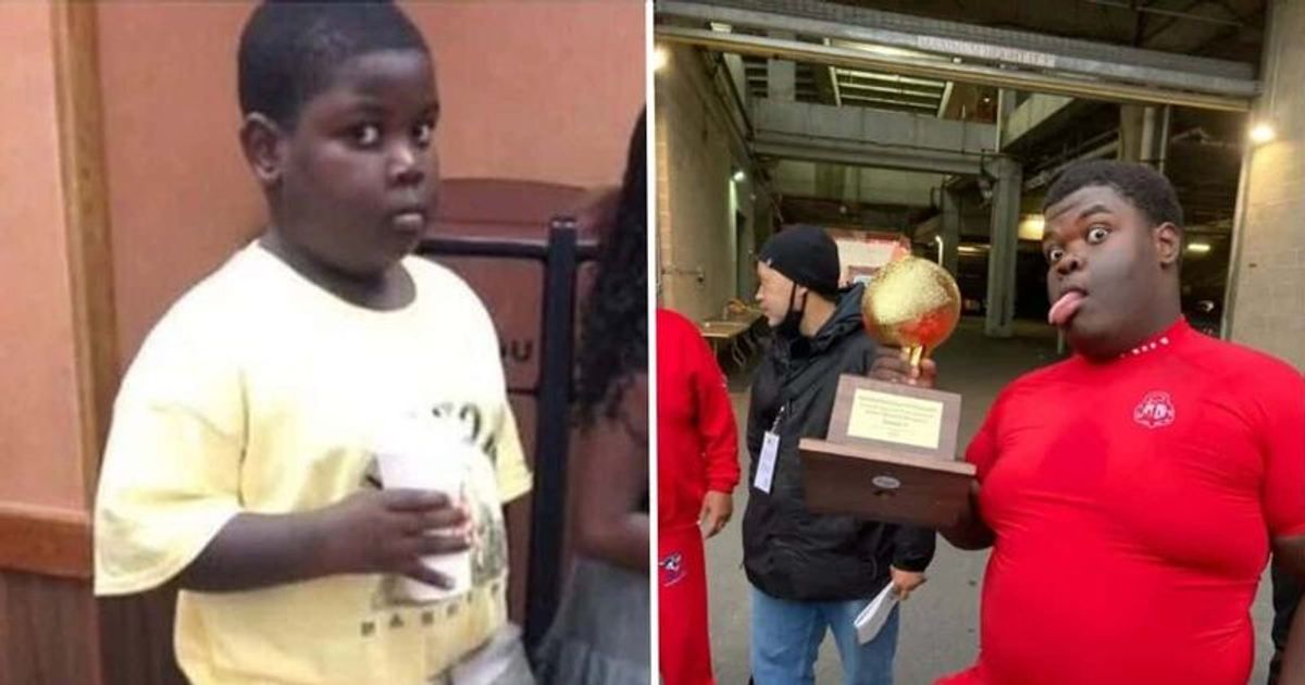 Dieunerst Collin: Popeye's 'wide-eyed' meme boy is now state football ...