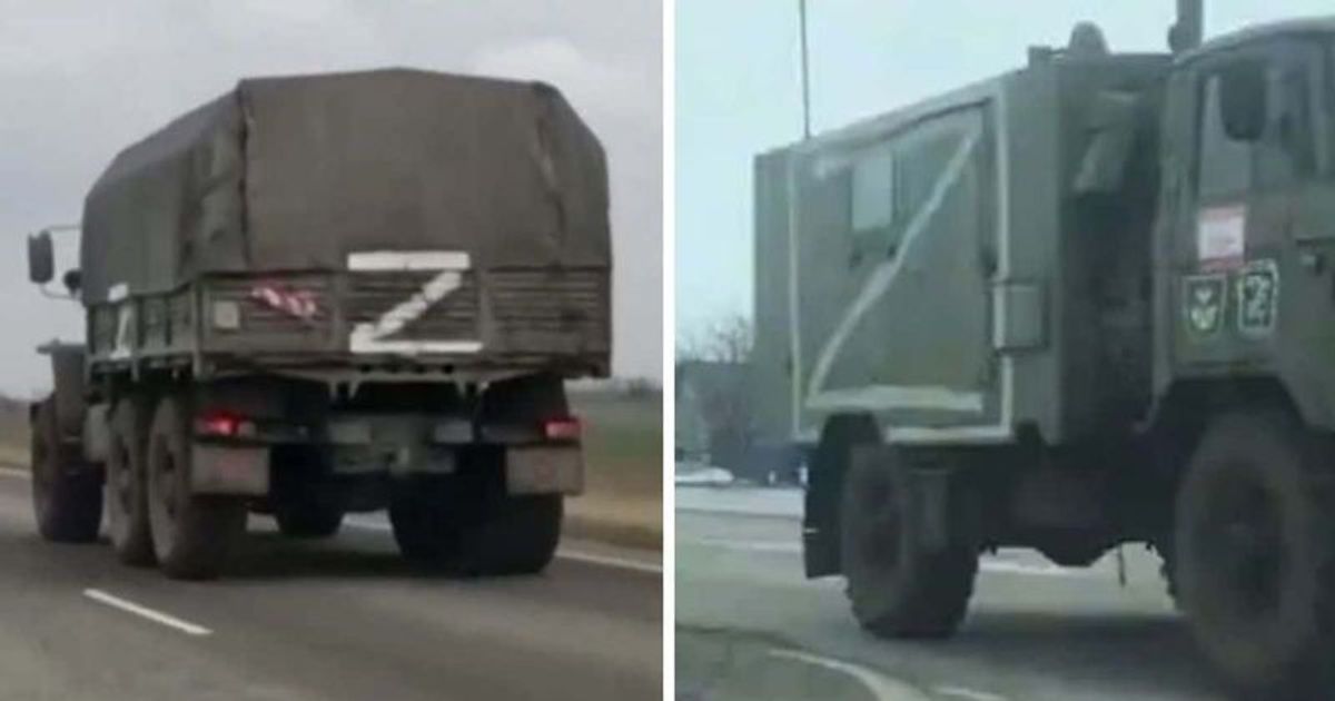 WORLD WAR Z: Russian tanks and vehicles marked with mysterious symbol ...