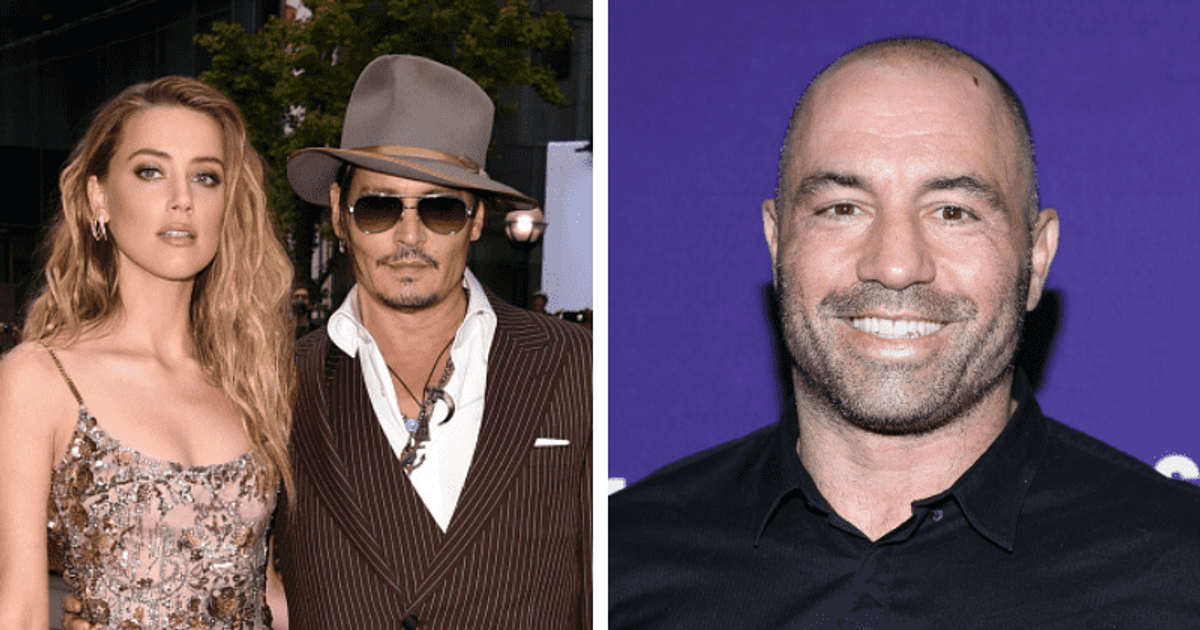 Joe Rogan backs Johnny Depp, calls Amber Heard a 'crazy lady' and 'full ...