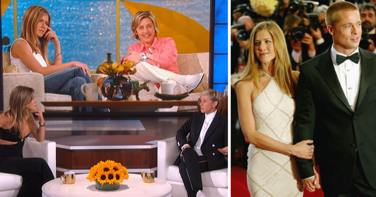 'Ellen' finale: Jennifer Aniston quips about Brad Pitt divorce as ...