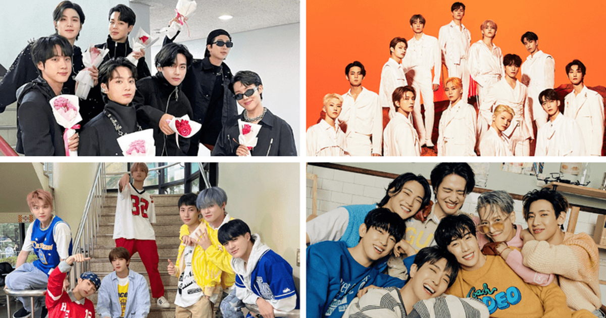Top June K-pop Acts: 3rd gen groups BTS, Seventeen, NCT Dream and GOT7 ...