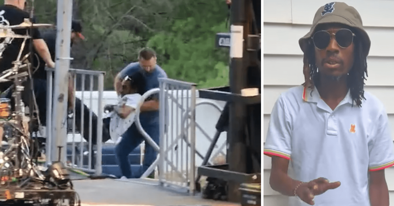 Is D-Roc OK? Ying Yang Twins rapper taken away by security after ...