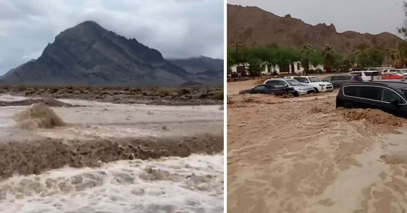 Video footage shows destruction of Death Valley National Park floods ...