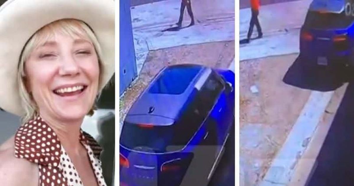 Anne Heche: HORRIFYING footage shows actress in car almost hit ...