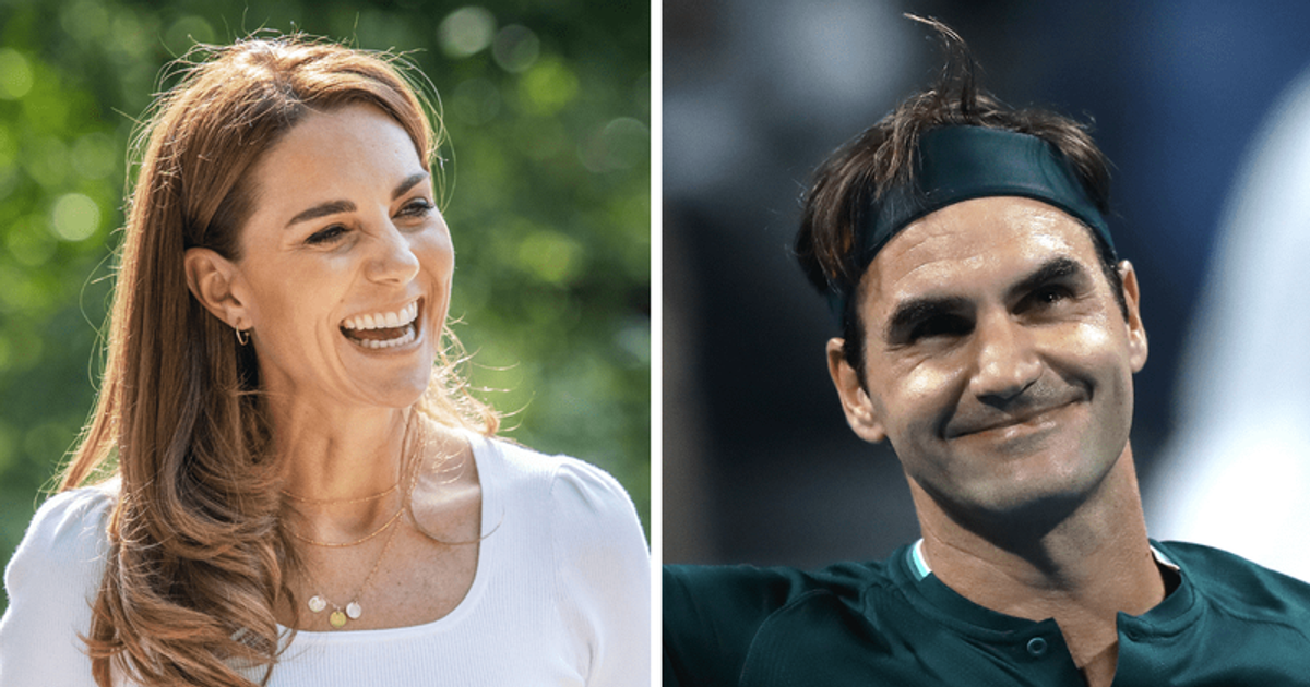 Kate Middleton and Roger Federer will be seen together for charity ...