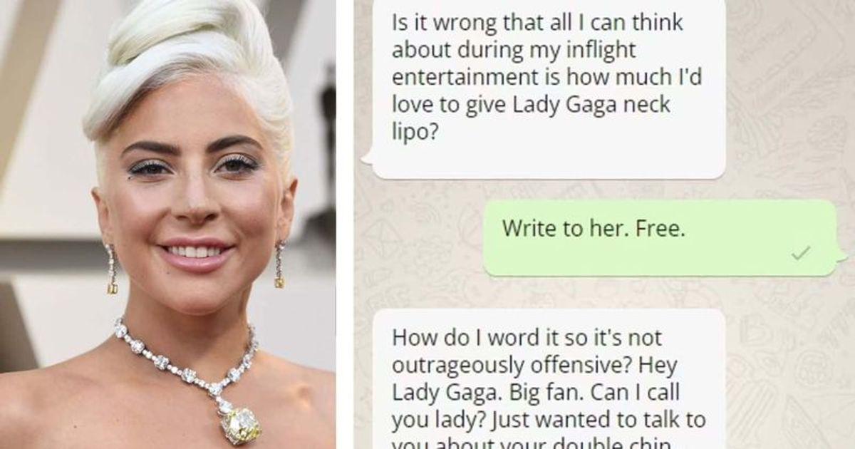 ‘Wanted to talk about your double chin’: Lady Gaga's NECK subject of ...
