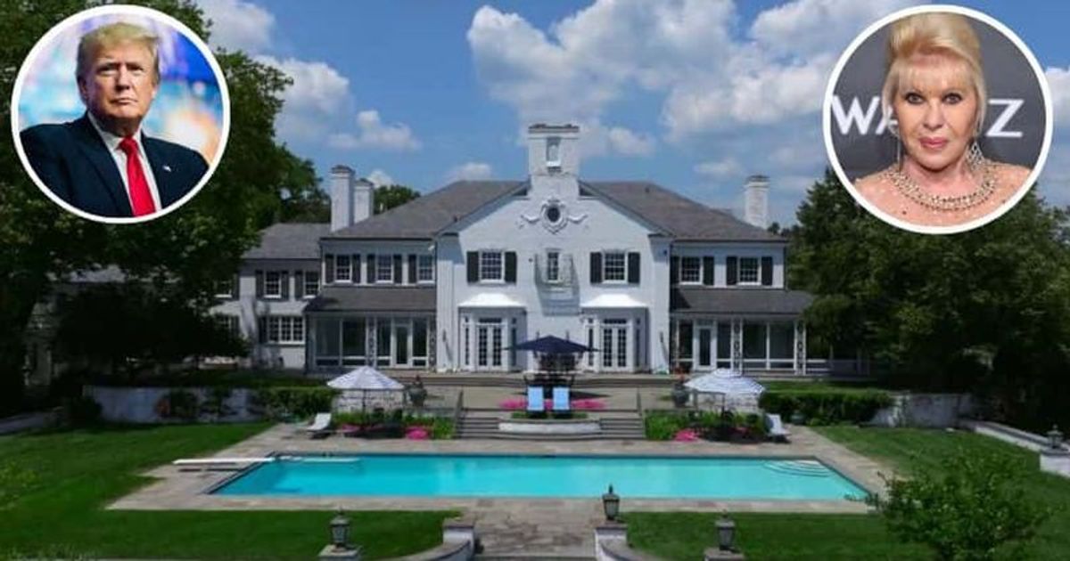 After 10 years on the market Ivana and Donald Trump's Connecticut ...
