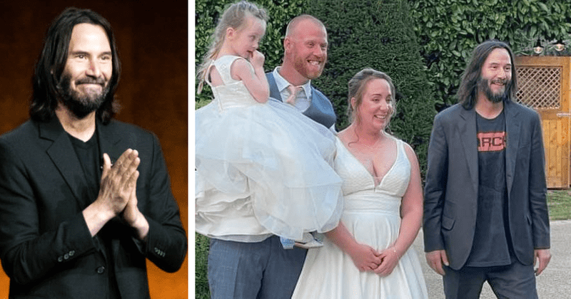'Yes, that's Keanu Reeves at our wedding': Guests left star-struck ...