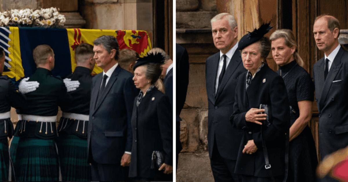 Princess Anne holds back tears as she gives emotional final curtsy to ...