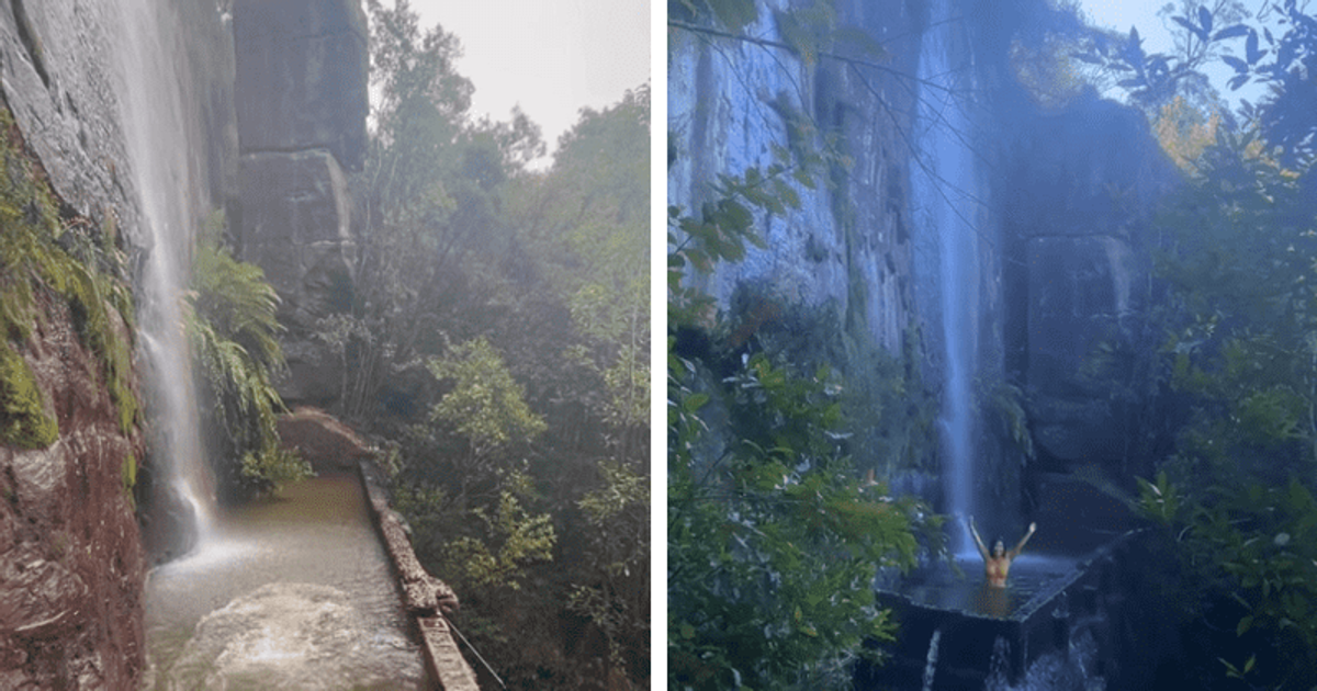 TikTokers flock to explore 'breathtaking' secret waterfall with ...