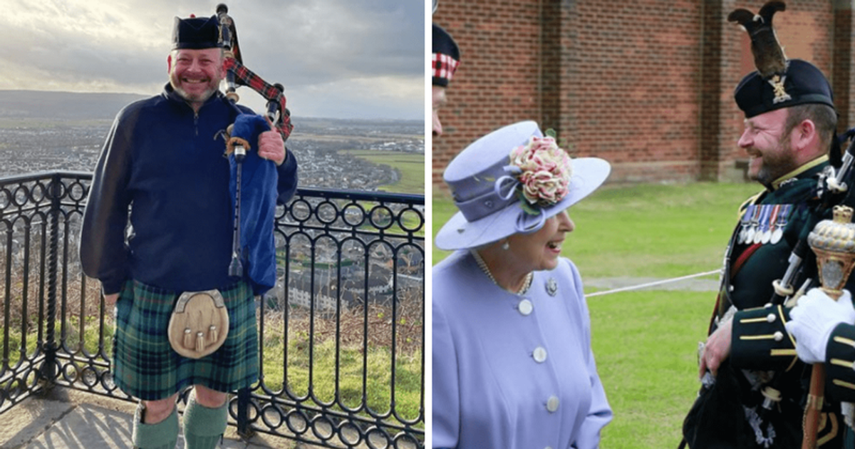 Queen’s piper reveals embarassing moment he showed the Queen he was a ...