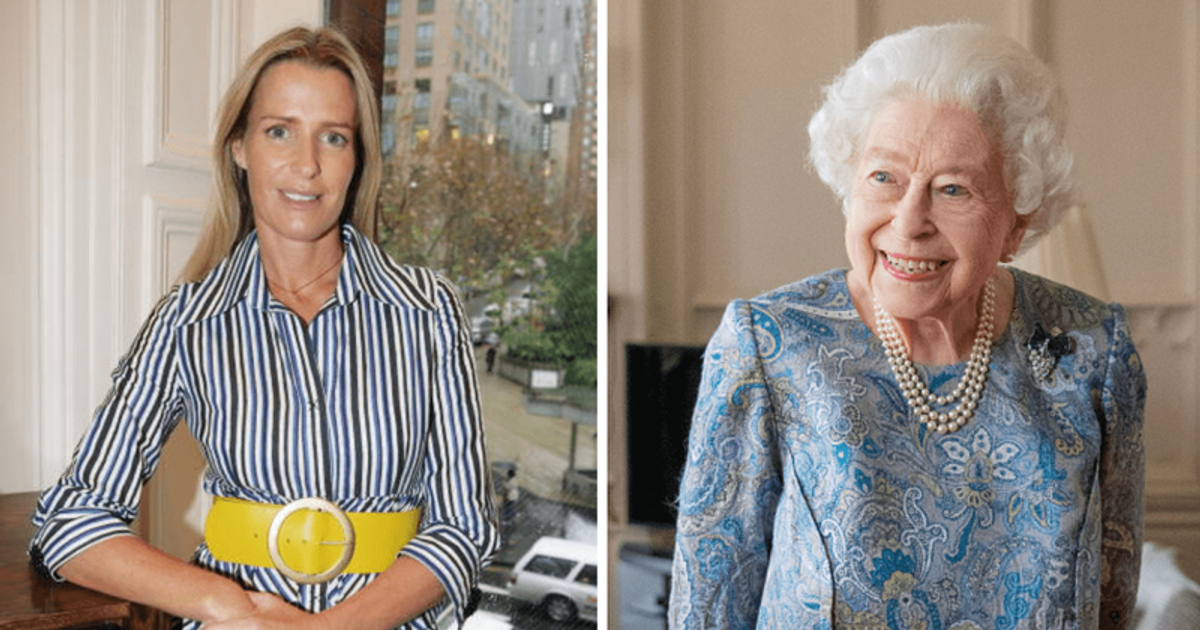 India Hicks tears up as she pushes wheelchair-bound mother Lady Pamela to the Queen's funeral to ...