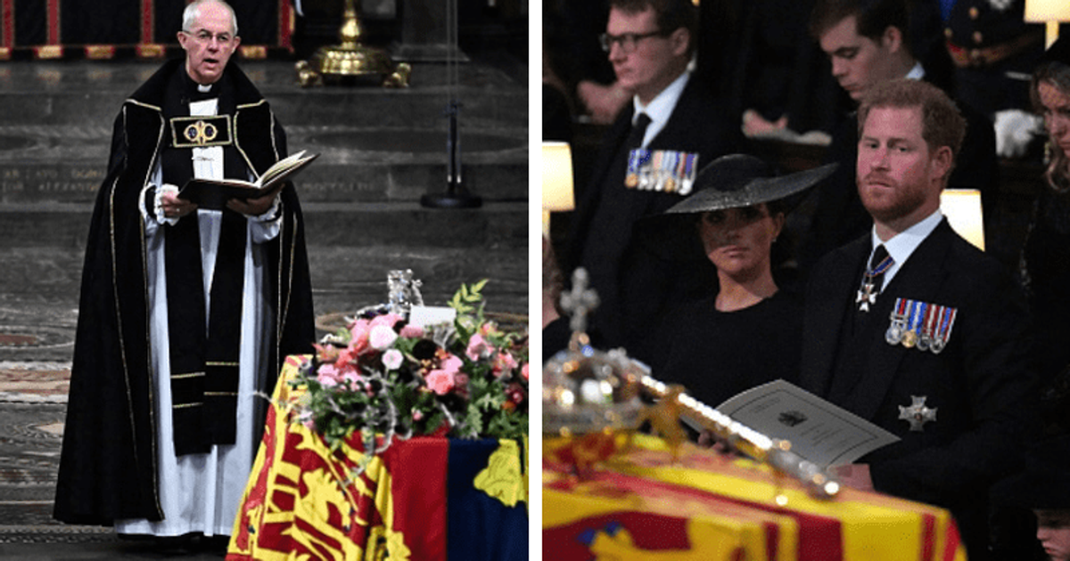 'Those who cling to power': Archbishop 'throws shade' at Prince Harry ...