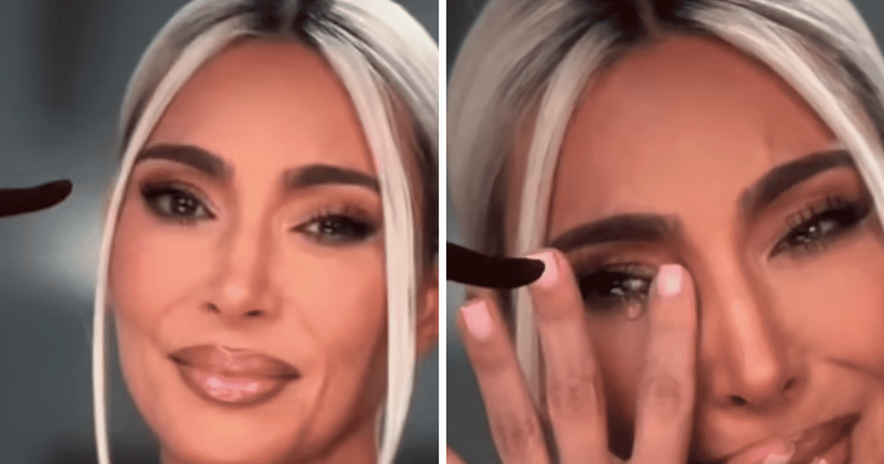 Kim Kardashian accused of using 'CGI tear' during emotional scene with ...