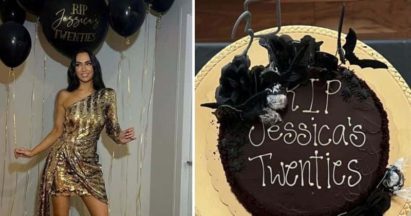 'Mourning my 20s': Influencer goes viral with funeral-themed 30th ...