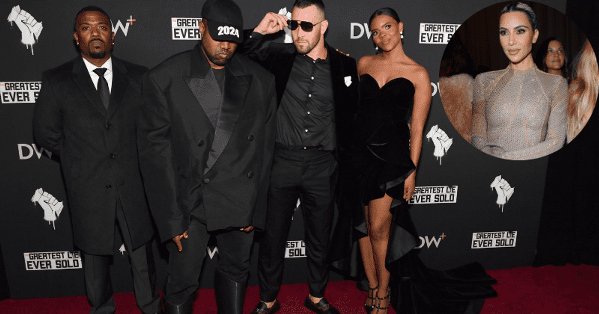 'All the men I've loved before': Ray J and Kanye West pose together at ...