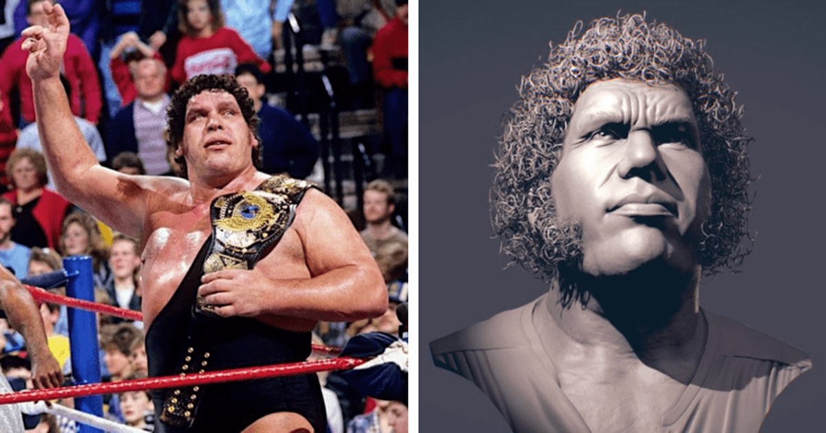 How did Andre the Giant die? Wrestler trends after spitting image of ...