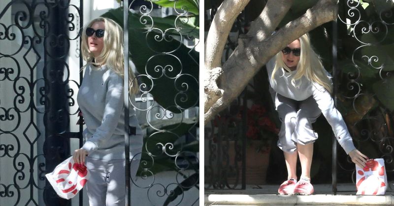 'RHOBH' star Erika Jayne seen picking up Chick-fil-A order in grey ...