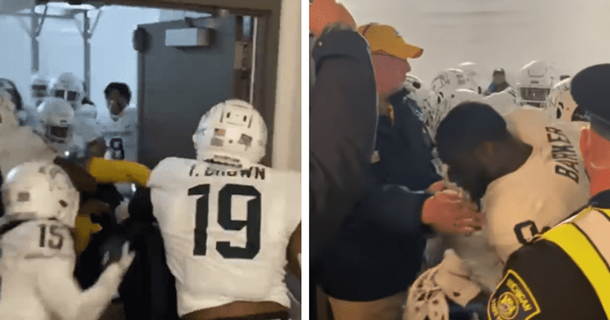 Michigan vs Michigan State: New video shows lone Wolverines player ...