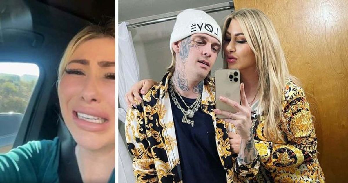 Who is Aaron Carter's fiancee? Melanie Martin breaks down in tears ...