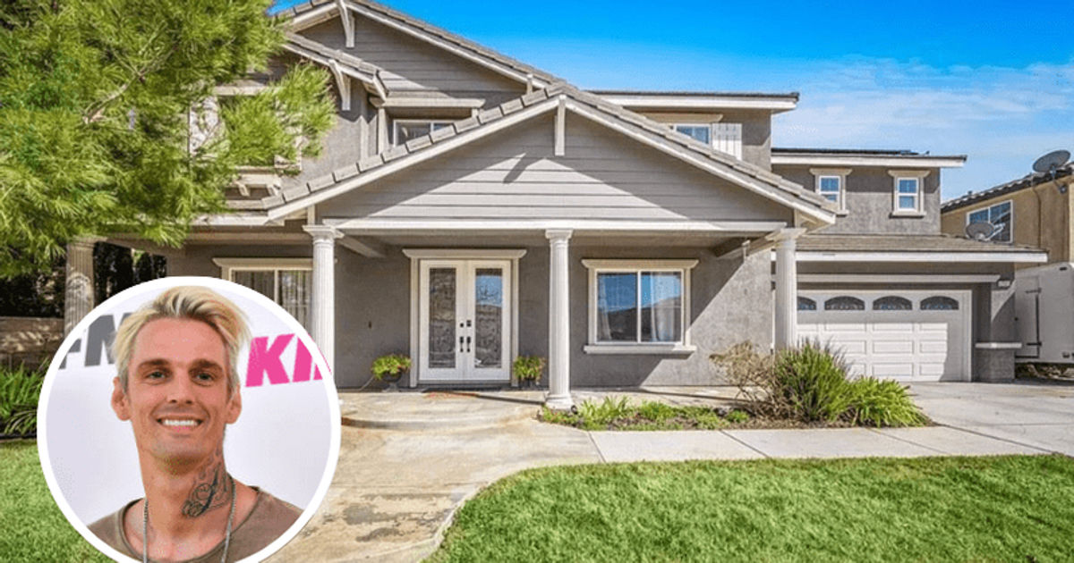 'Ready for a new chapter': Aaron Carter put his house up for sale just ...