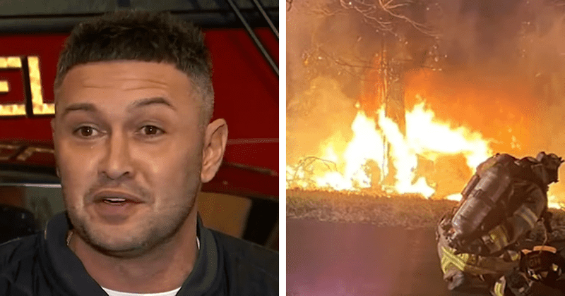 Nicholas Perri: Off-duty firefighter who saved woman from burning car ...