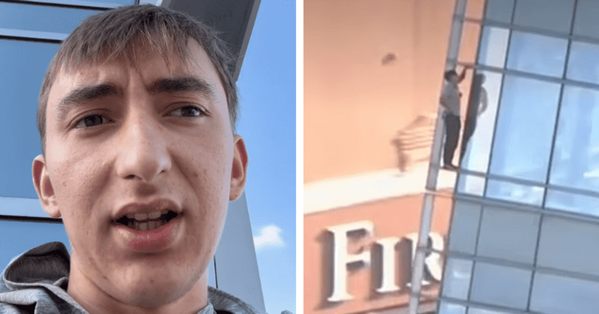 Who is Maison DesChamps? 'Pro-life Spider-Man' who scaled LA's 54-story ...