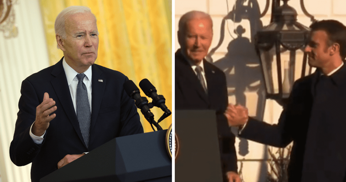‘He blanked’: Biden mocked for 'awkward' 42-second long handshake with ...