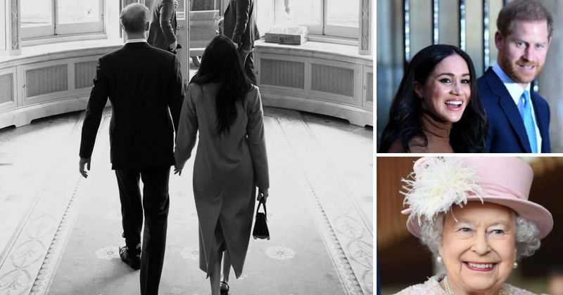 Meghan and Harry took private photographer to Buckingham Palace without asking Queen, shows ...