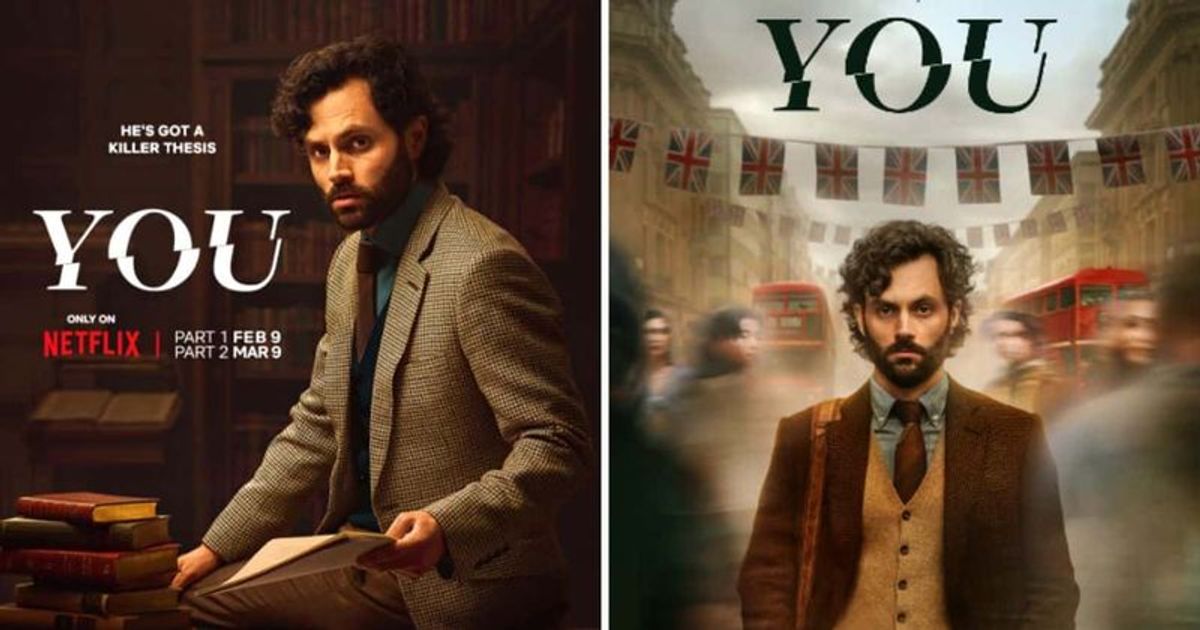 'You' Season 4 poster shows Penn Badgley's Professor Moore strolling the London underground | MEAWW